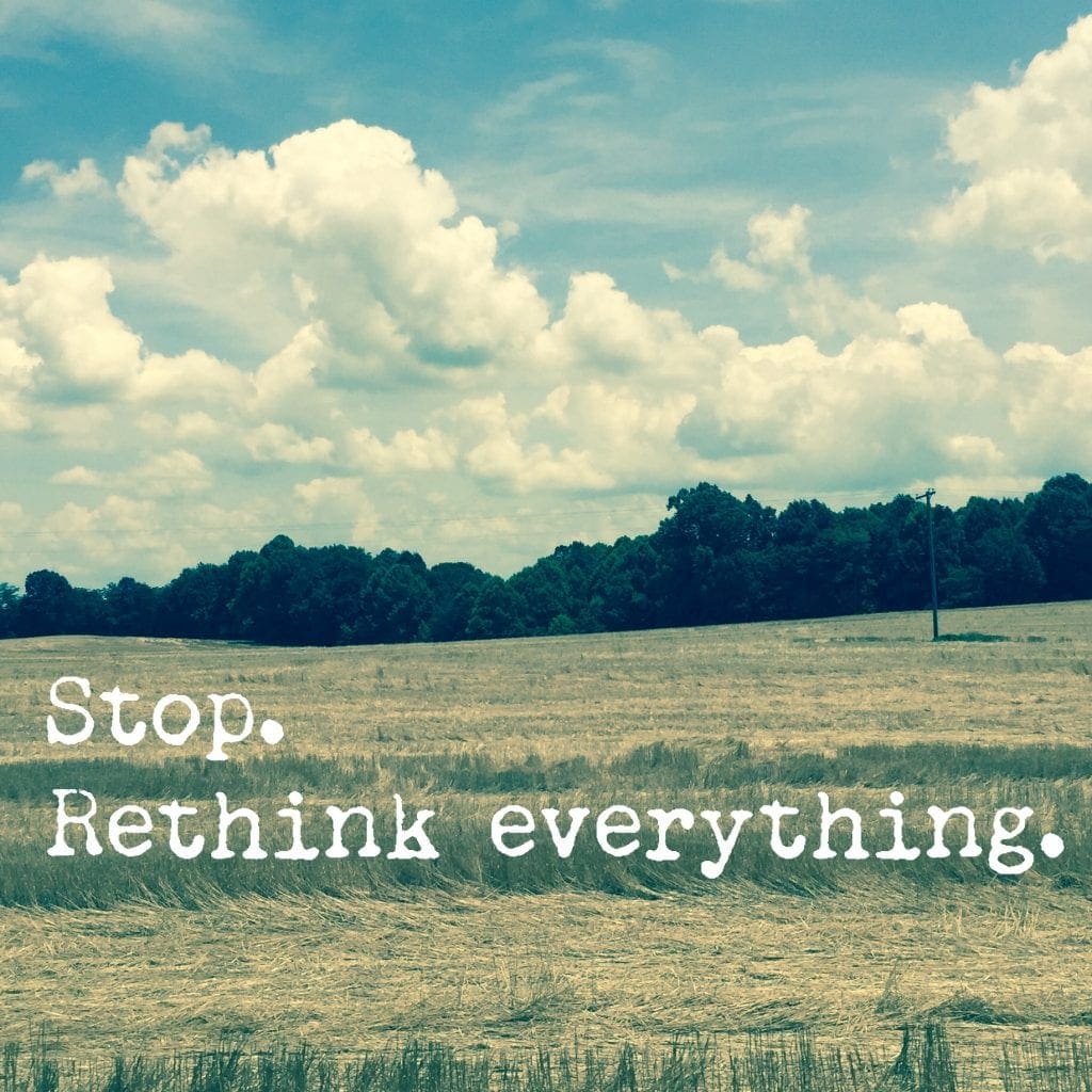 Stop. Rethink Everything. | Restoration Church