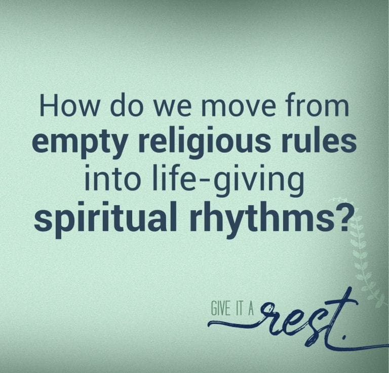 [Next Steps] Give It A Rest Week 2: Rest & Rhythms | Restoration Church